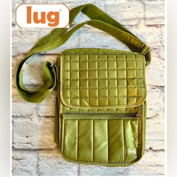 lug | Bags | Lug Green Crossbody Bag | Poshmark